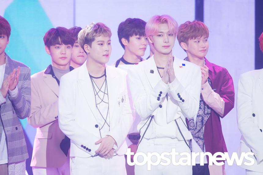 [UHD포토] 몬스타엑스(MONSTA_X) 주헌-형원, ‘지나친 잘생김’ (더쇼) - 정송이 기자 - 톱스타뉴스