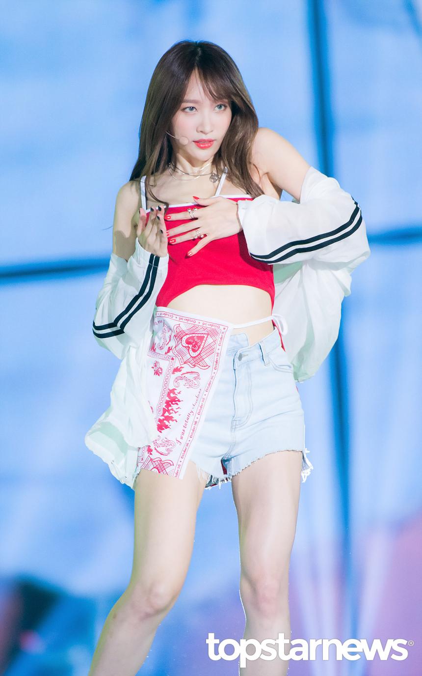 [HD포토] 이엑스아이디(EXID) 하니, ‘이래서 하니 하니...’ (2018코리아뮤직페스티벌) - 정송이 기자 - 톱스타뉴스