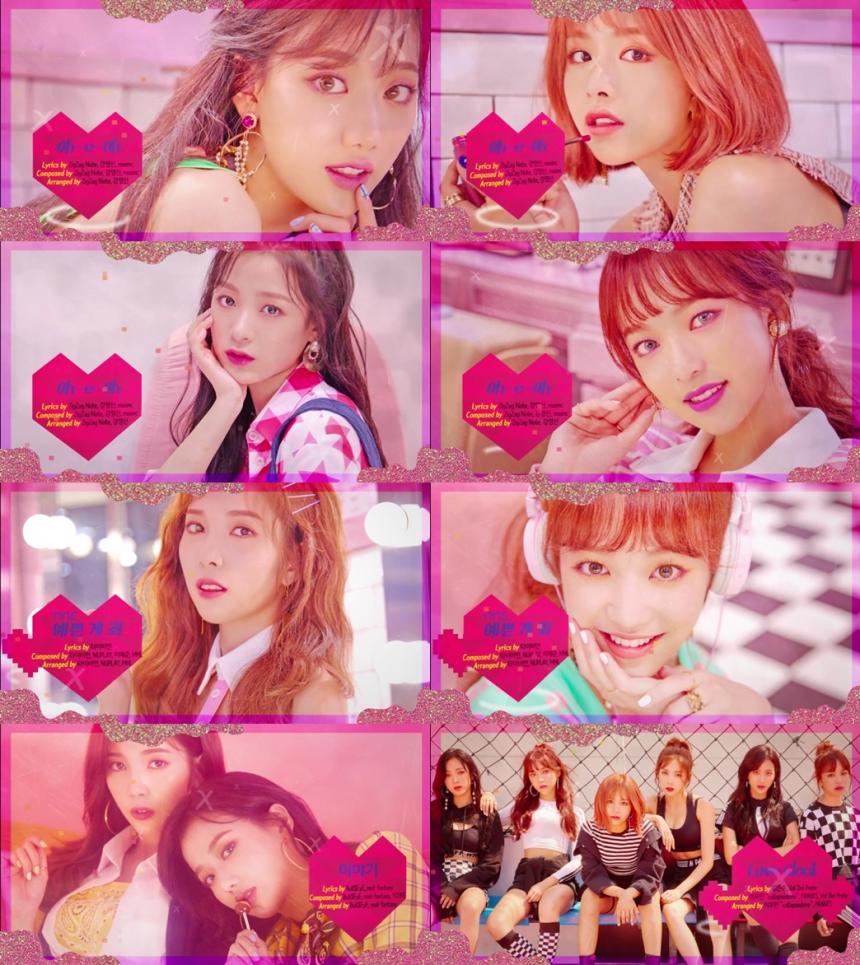 에이프릴(April), ‘the Ruby’ 하이라이트 메들리 영상 공개…‘사랑’에 당당한 여신으로 변신 - 권혜민 기자 - 톱스타뉴스