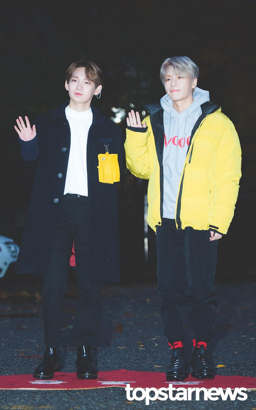 [HD포토] 제이비제이95(JBJ 95), ‘기분 좋은 미소’ (뮤직뱅크) - 정송이 기자 - 톱스타뉴스