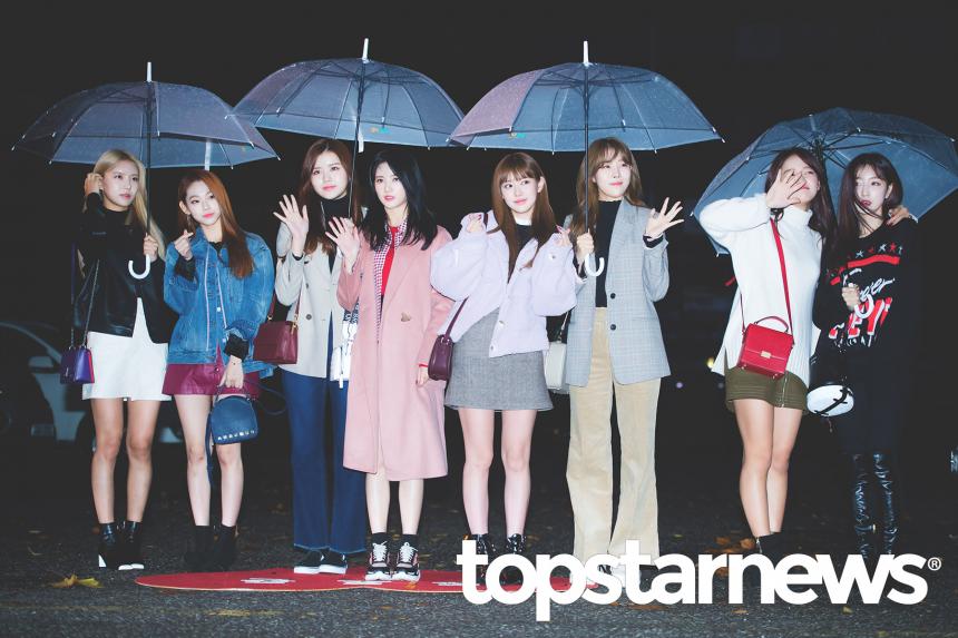 [UHD포토] 구구단(gugudan), ‘비와 함께 첫 출근’ (뮤직뱅크) - 정송이 기자 - 톱스타뉴스