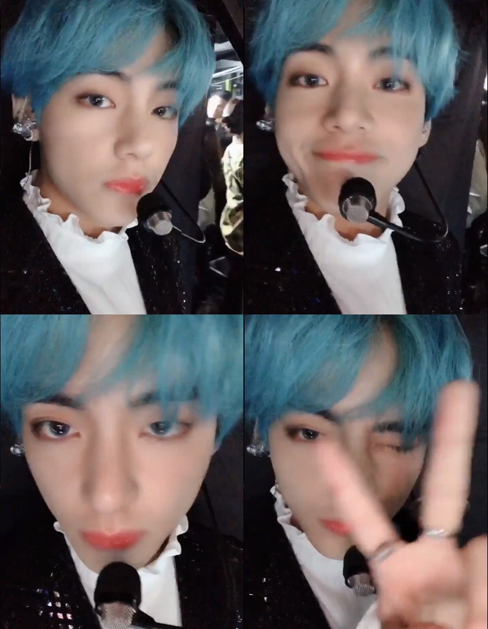 ‘빌보드 200’ 방탄소년단(BTS) 뷔, 현실감각 떨어트리는 미모…‘2D 씹어먹는 태태’ - 배지윤 기자 - 톱스타뉴스