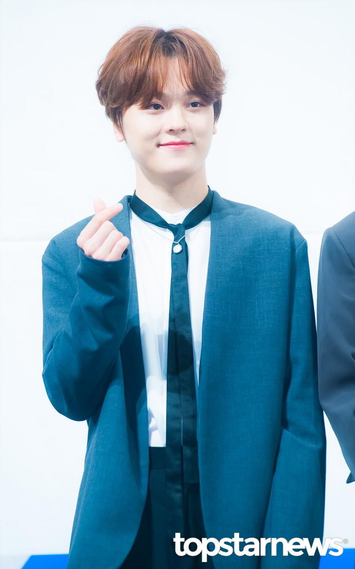 [HD포토] 민수(MIN SU), ‘하트가 뿅’ (투 비 월드 클래스) - 정송이 기자 - 톱스타뉴스