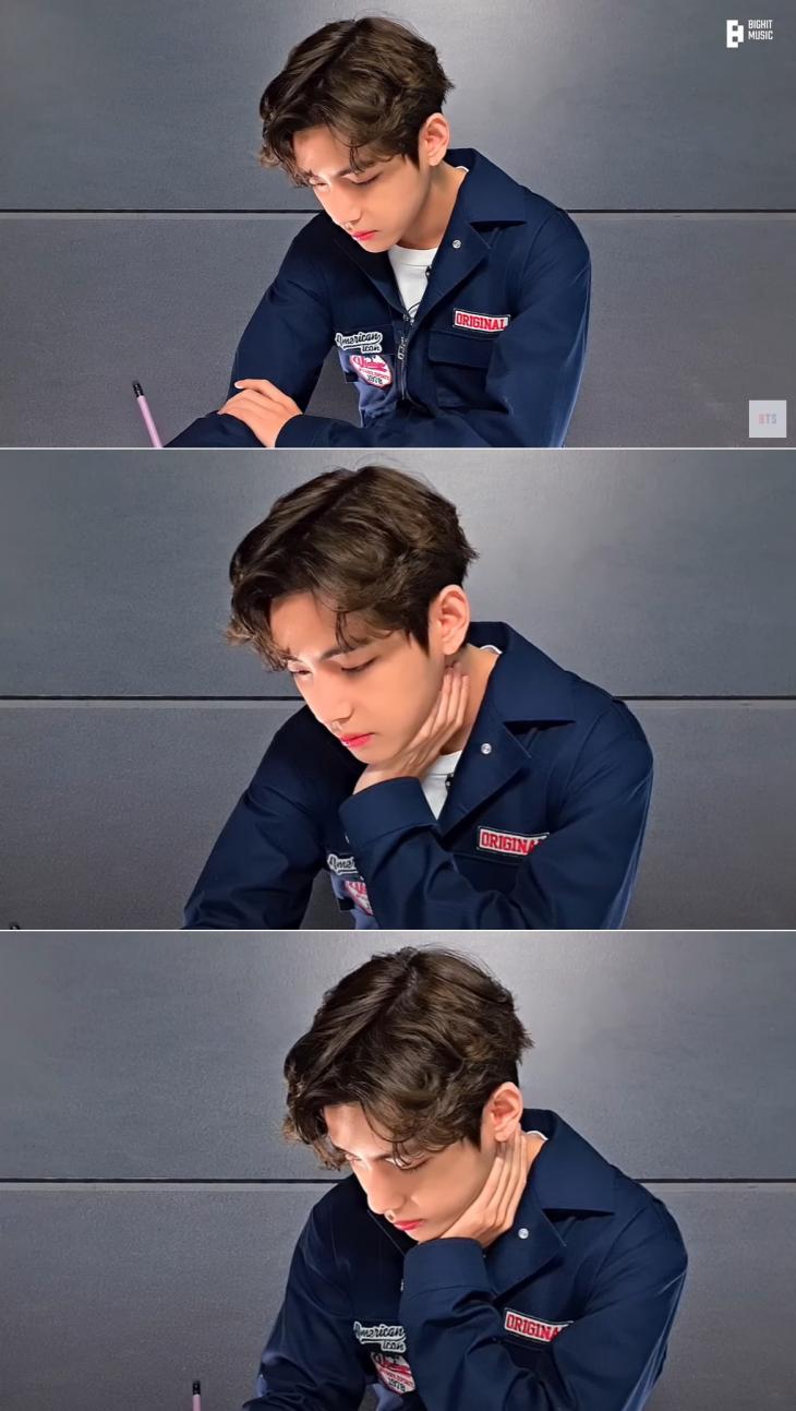 "수험생 챙기기, 3분 동안 세계 최고 미남과 공부하기" 방탄소년단 뷔 ‘Study with BTS’ 영상 화제 - 장재연 기자 ...