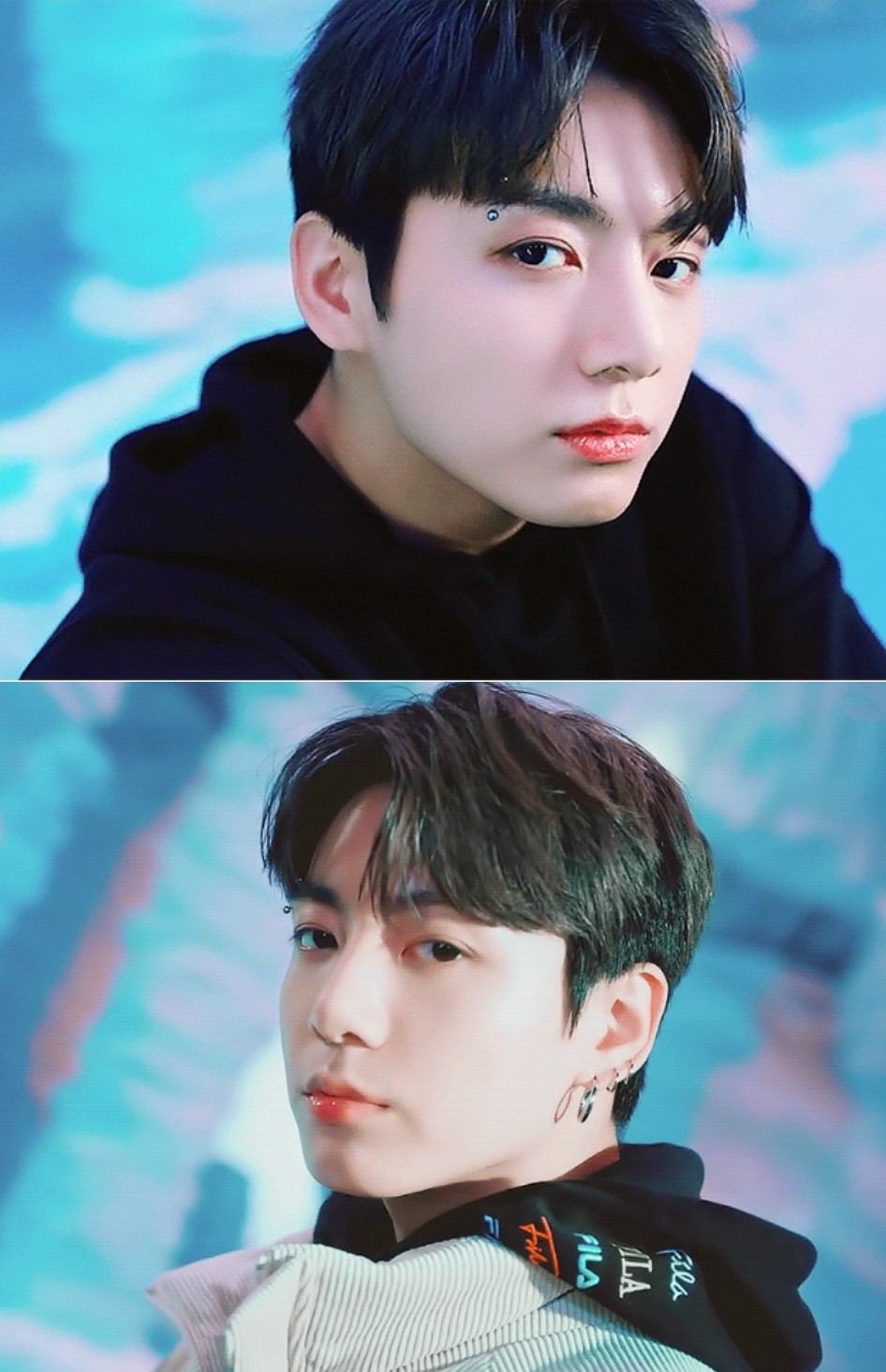 얼빡神 비주얼神 눈빛神 방탄소년단 정국 추위도 녹여 버릴 극강의 남신 자태 심쿵 주의보 심폭 눈빛x 근엄한 아우라