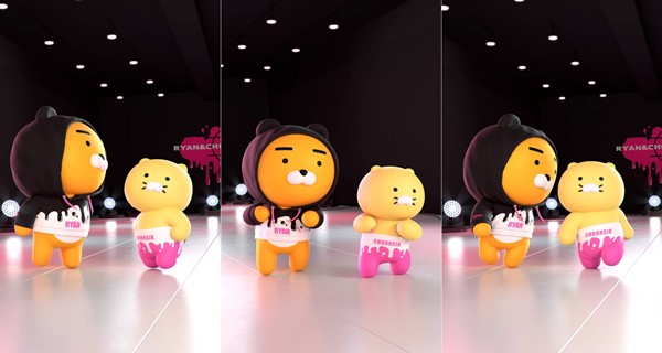 카카오프렌즈 라이언-춘식, 전소미 'XOXO' 커버…"둘 다 X가 안 돼" - 상현호 기자 - 톱스타뉴스