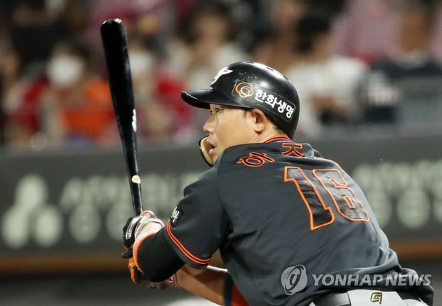 최원호 한화 감독 "하주석, 이도윤의 대타로 활용…수비 괜찮아" - 편집팀 기자 - 톱스타뉴스