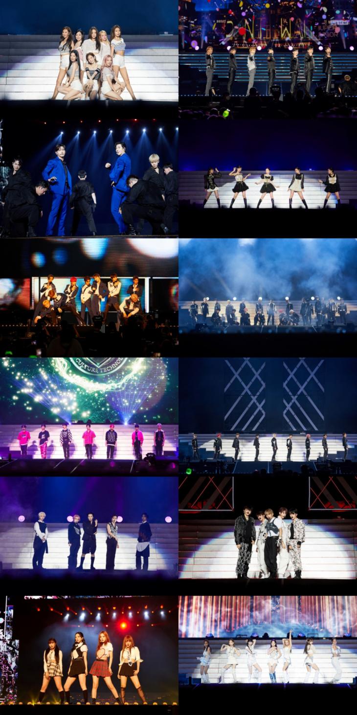 SMTOWN LIVE 2022, 3만여 관객 대성황…동방신기·슈퍼주니어·소녀시대·샤이니·엑소·레드벨벳·NCT·에스파·갓더비트 등 ...
