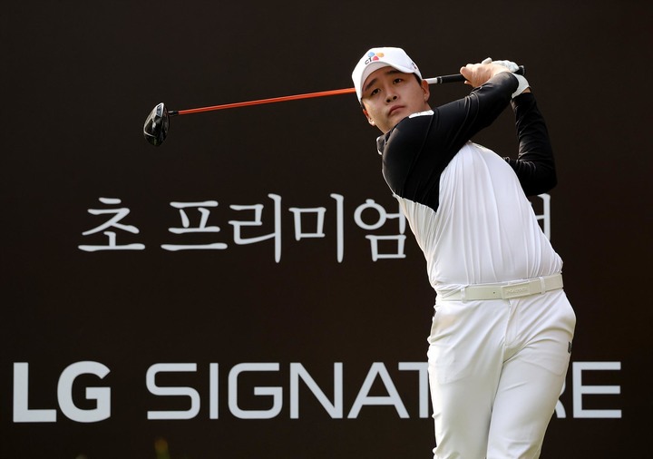 김민규, LG 시그니처 챔피언십 2라운드 선두 도약[KPGA] - 편집팀 기자 - 톱스타뉴스