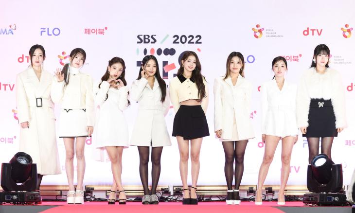 [UHD포토] 프로미스나인, ‘활동 복귀 이새롬과 함께’ (2022 SBS 가요대전) - 최규석 기자 - 톱스타뉴스