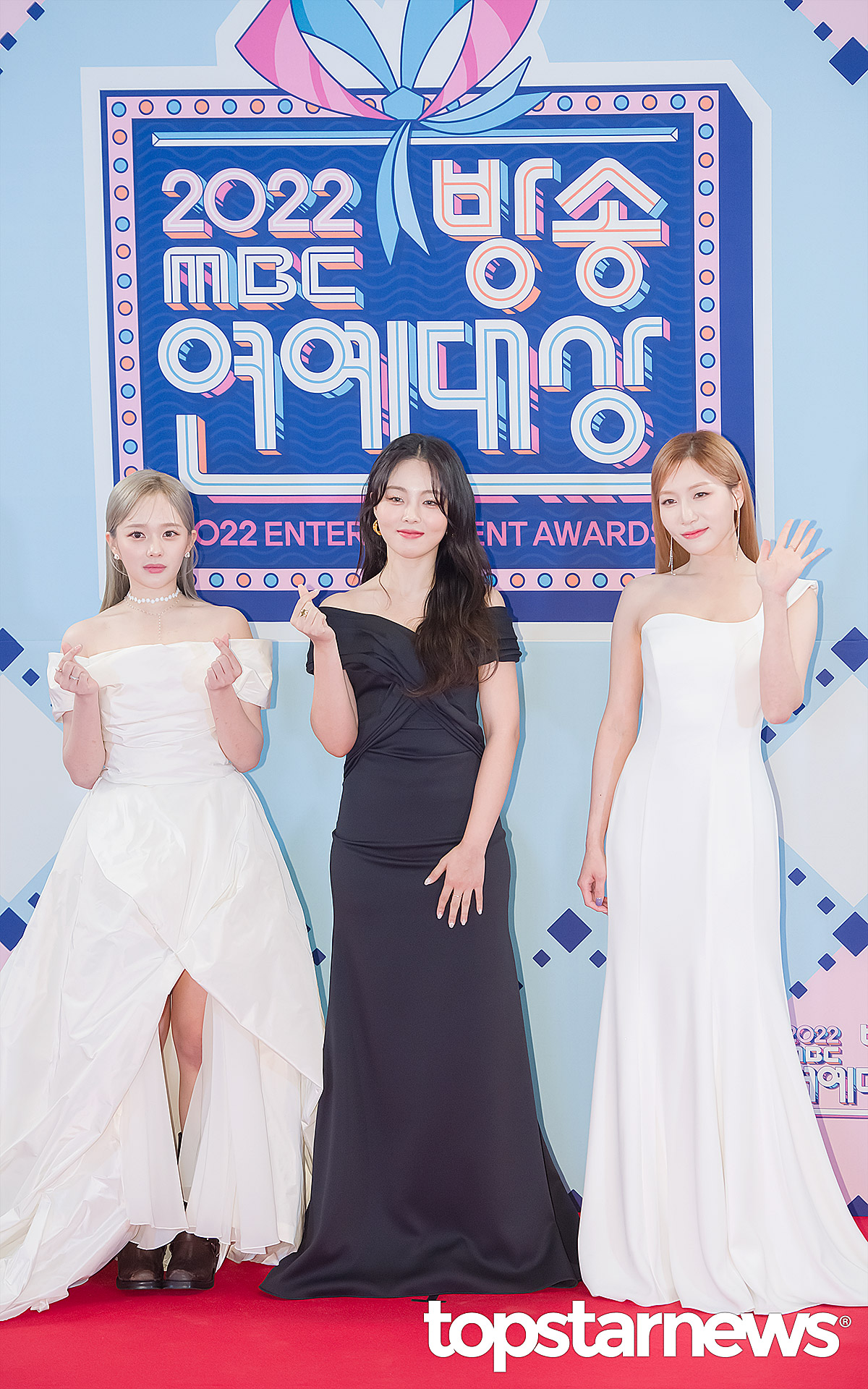 [HD포토] ‘WSG워너비’ 정지소-박혜원-소연, ‘레드카펫에 선 가야G’ (2022MBC연예대상) - 최규석 기자 - 톱스타뉴스