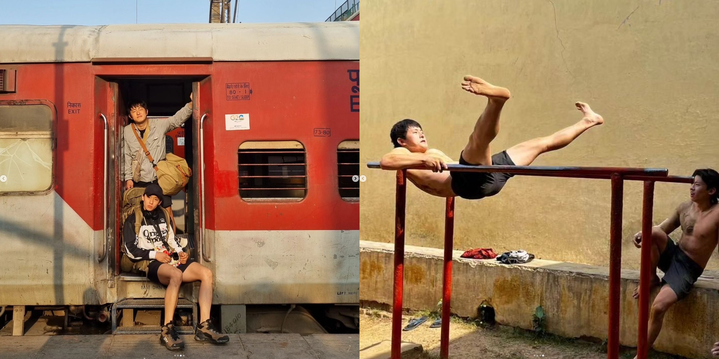 "현지화 완료"…기안84-UDT 출신 덱스, 인도 여행 사진 공개 - 노지현 기자 - 톱스타뉴스