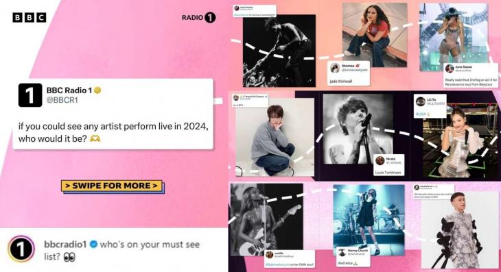 [BTS News] 방탄소년단 진, 英 BBC 라디오 '2024년 라이브를 무조건 봐야하는 아티스트'에 유일한 아시아 남성 아티스트로 선정 - Kollo