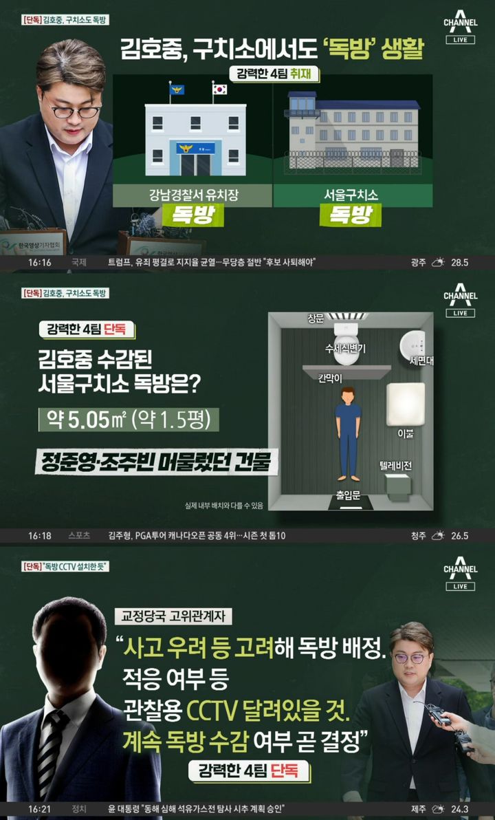 김호중, 정준영·조주빈 머무른 구치소 독방 생활…왜? - 편집팀 기자 - 톱스타뉴스