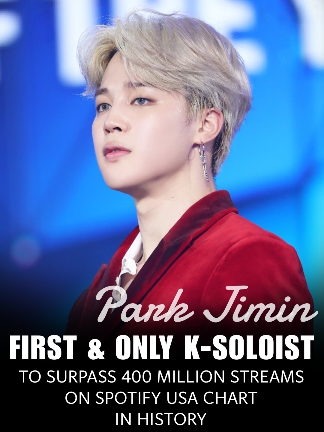 BTS 지민의 글로벌 위상, 美 스포티파이 톱 아티스트 차트 200일 진입…K팝 솔로의 새 역사 - 황선용 기자 - 톱스타뉴스