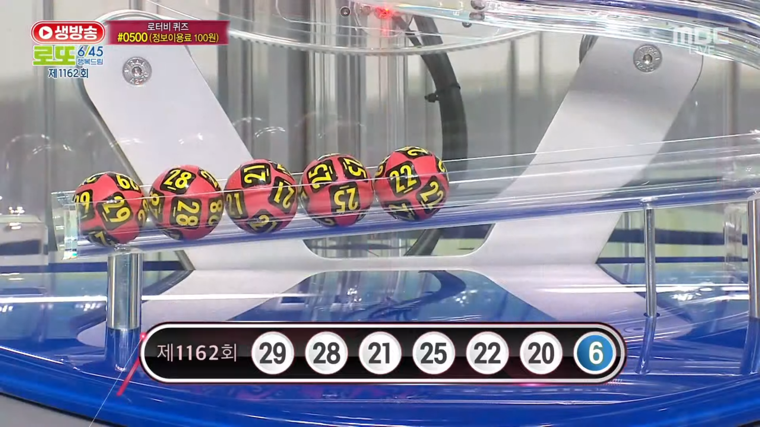 제1162회 로또당첨번호조회(1보) - 김윤교 기자 - 톱스타뉴스 - 라이프/복권