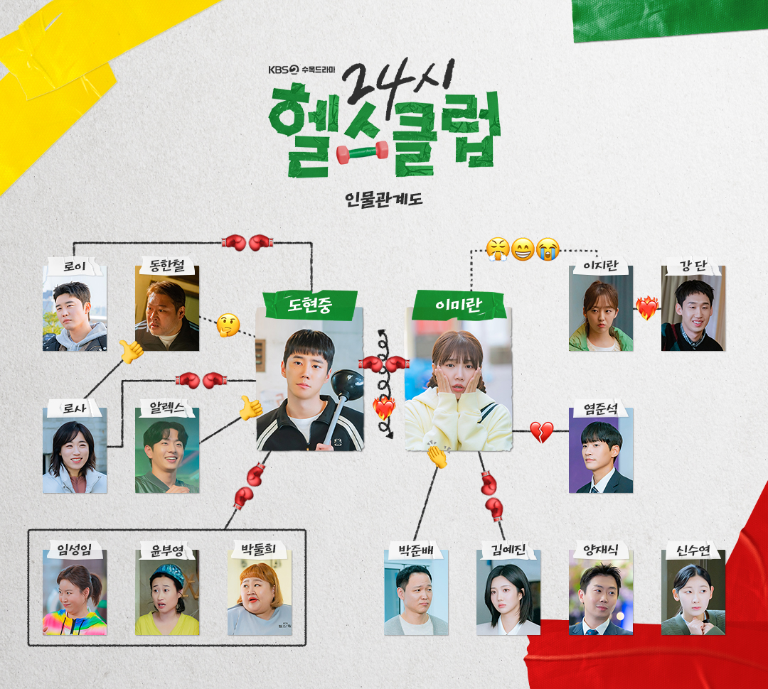 이준영X정은지 '24시 헬스클럽', 오늘(30일) 첫 방송…인물관계도→OTT 관심 - 이수현 기자 - 톱스타뉴스 - 엔터/방송