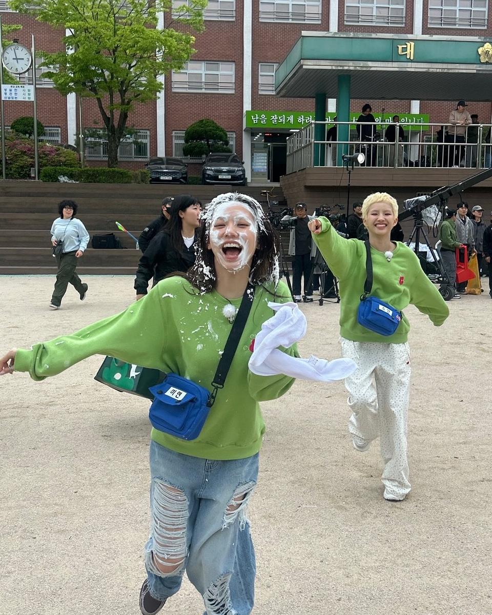 “여니랑 런닝맨 나들이”…미연, 자유로운 질주→유쾌한 봄날 해방 - 전승민 기자 - 톱스타뉴스 - 엔터/셀럽