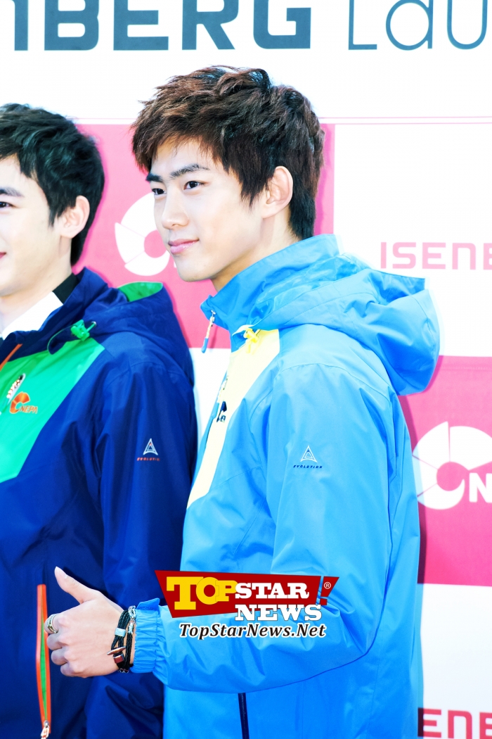 2PM’s Taec Yeon, ‘Thumbs up…'Nepa-Isenberg' launching fashion show [KPOP PHOTO] - Hannah Kang 기자 ...