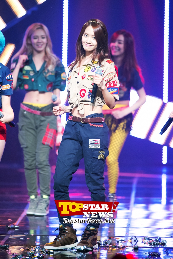 Girls’ Generation’s YoonA, ‘Beautiful girl‘…Mnet M! Countdown [KPOP PHOTO] - Hannah Kang 기자 - 톱스타뉴스