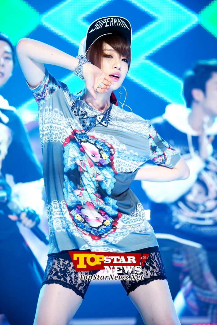 티아라엔포(T-ara N4) 은정, ‘힙합소녀의 파워 댄스’ …MBC뮤직 ‘쇼 챔피언’ 방송 현장 [KPOP PHOTO] - 최규석 기자 - 톱스타뉴스