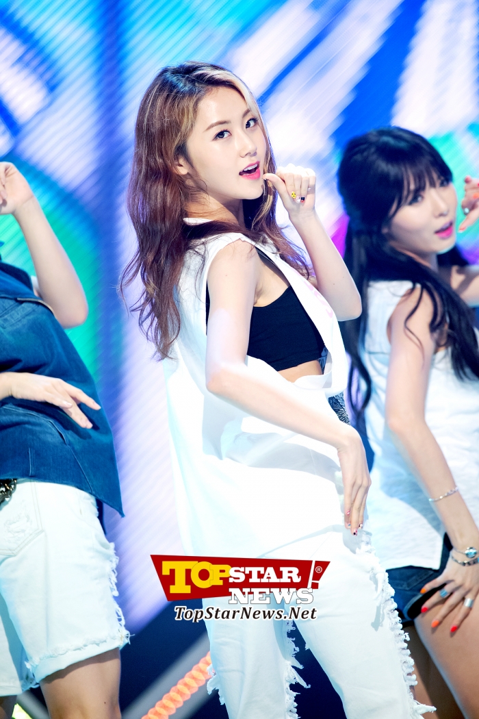 4minutes Heo Ga Yoon ‘subtle Sexiness Mbc Music ‘show Champion Kpop Photo Hannah Kang