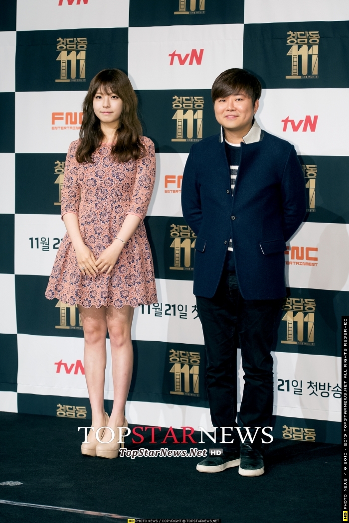 [HD] Juniel-Han Seong Ho, สาวจูเนียล-ฮันซองโฮร่วมงานเปิดตัวรายการ '청담동 ...
