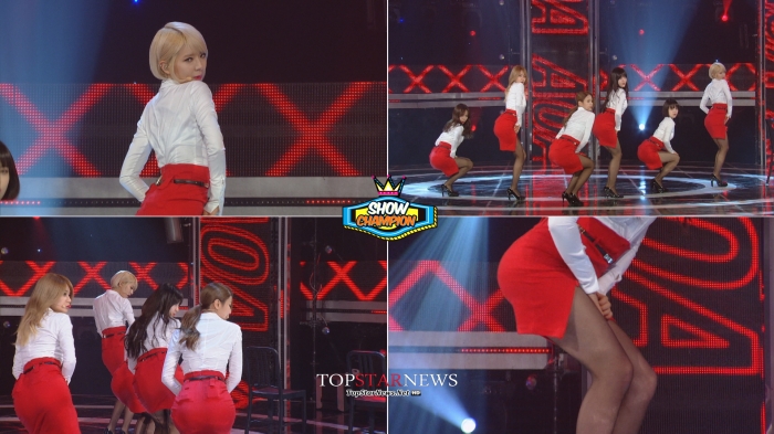 걸스데이-AOA, '쇼 챔피언'에서 멀티앵글 공개 - 김명수 기자 - 톱스타뉴스
