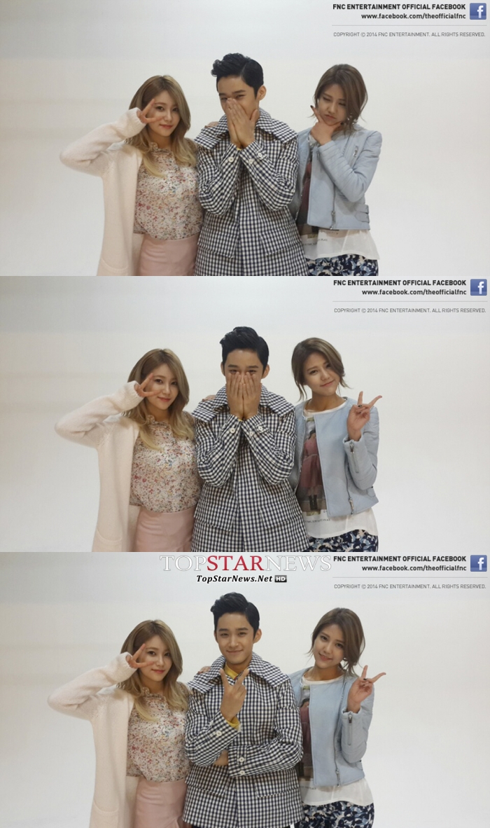 AOA 유나-혜정, FT아일랜드 이재진‘패션킬라’ 지원 사격 - 김명수 기자 - 톱스타뉴스