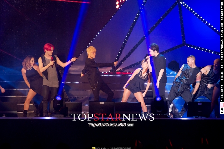 [UHD포토] 제이와이제이(JYJ), ‘유천아 춤은 이렇게 추는거란다~’ (쇼케이스) - 최규석 기자 - 톱스타뉴스