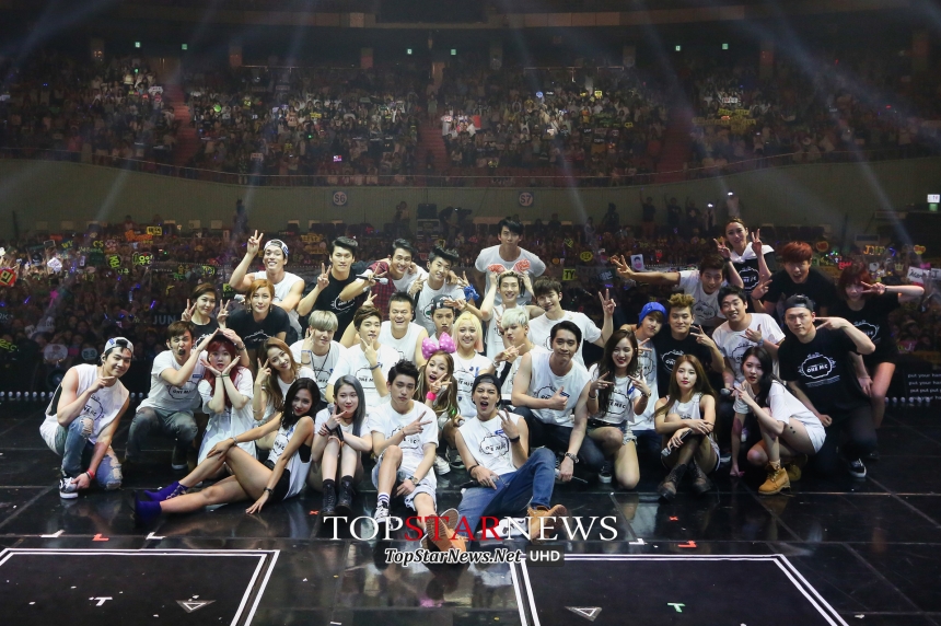 2AM-2PM-선미-예은-미쓰에이-GOT7-버나드박 등 ‘2014 JYP NATION-ONE MIC’ 총출동 - 김명수 기자 - 톱스타뉴스