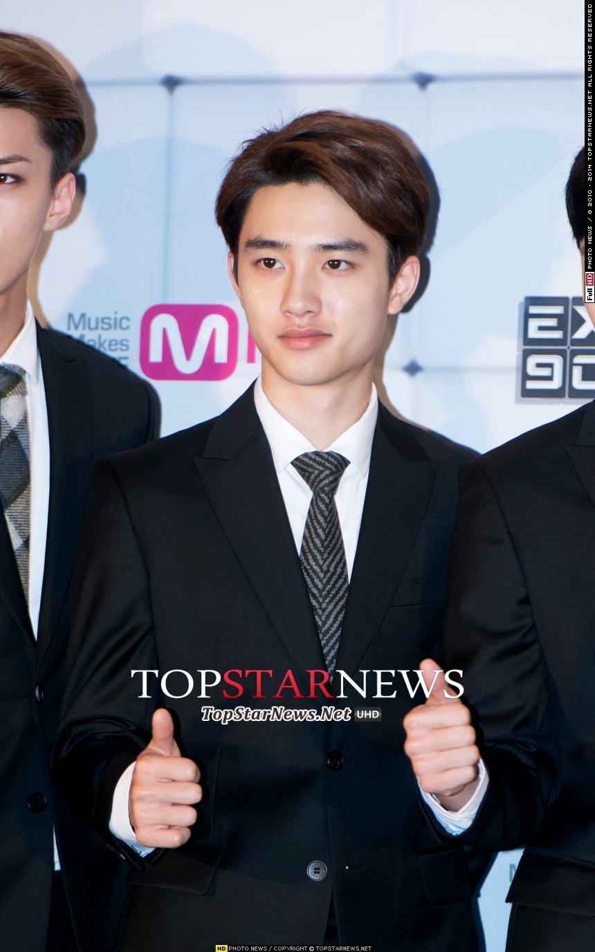 [HD포토] 엑소(EXO) 디오, ‘분위기 넘치는 엄지손가락’ (90:2014) - 김현우 기자 - 톱스타뉴스