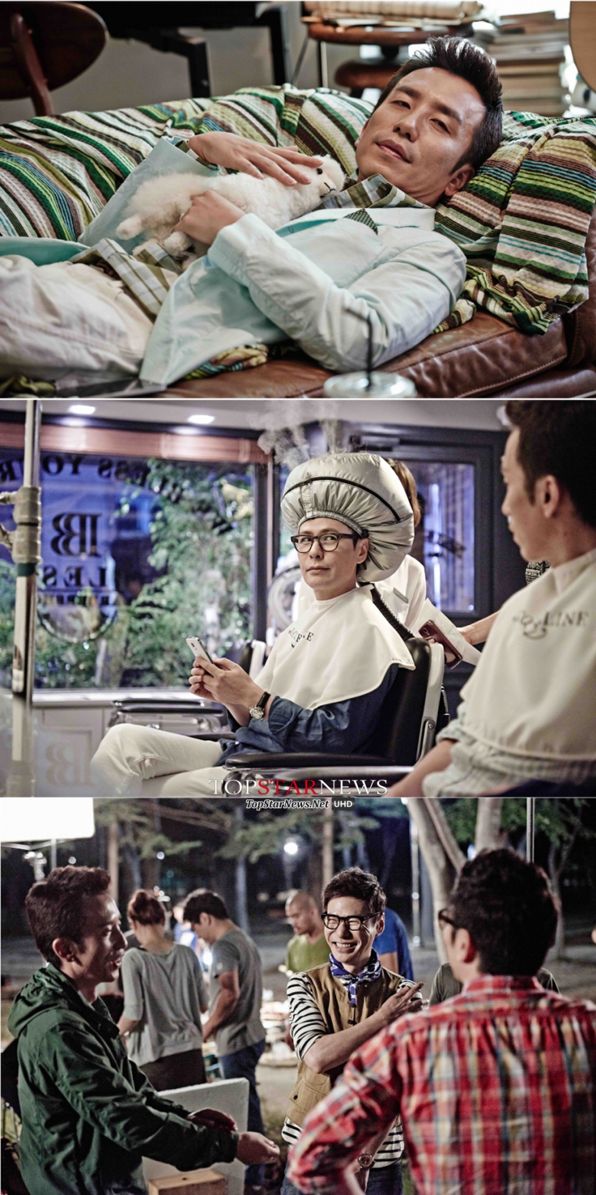 유희열-윤상-이적, 다음 검색 광고 촬영장 공개 - 김명수 기자 - 톱스타뉴스