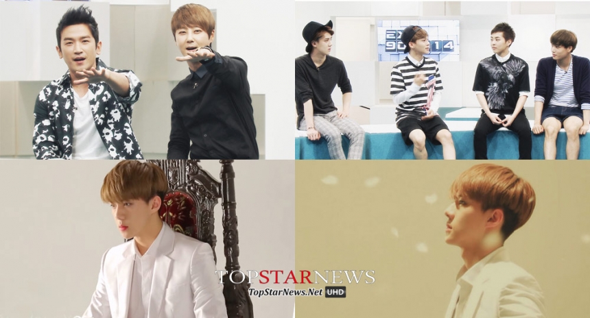 ‘EXO 902014’ 엑소, 신화의 예능감 세례받다 ‘엑소 자신감 UP’ - 장영권 기자 - 톱스타뉴스