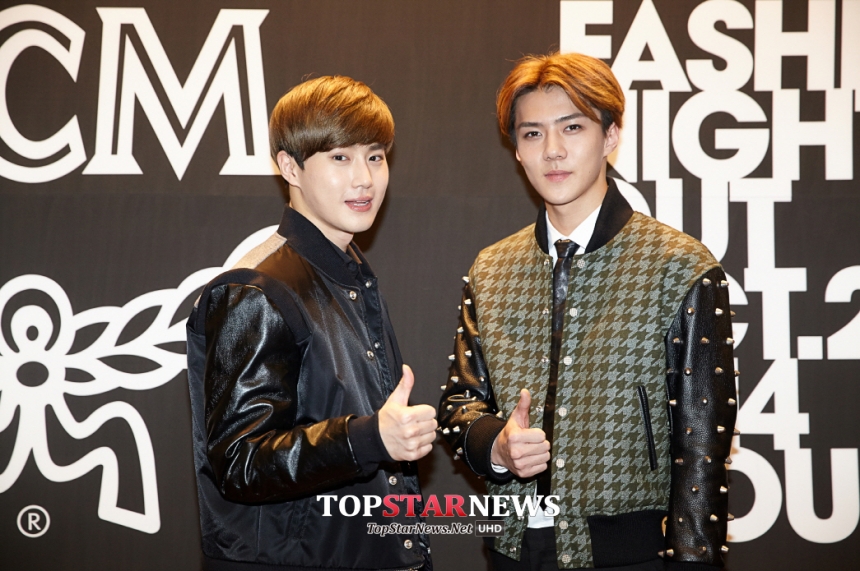 엑소(EXO)-애프터스쿨, ‘2014 MCM X VFNO’ 파티 참석 모습 공개 - 유혜지 기자 - 톱스타뉴스