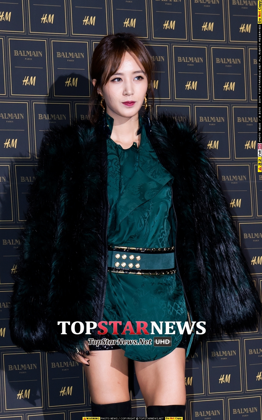 [HD포토] 소녀시대(SNSD) 유리, ‘섹시한 카리스마’ (발망xH&M 컬렉션 프리뷰 파티) - 김혜진 기자 - 톱스타뉴스