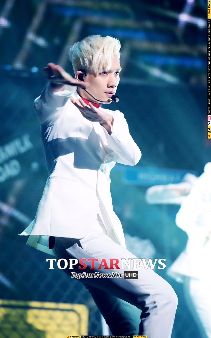 [HD포토] 빅스(VIXX) 혁, ‘매력적인 눈빛의 빅스 막내’…‘혁띠파이의 변신’ (체인드업 쇼케이스) - 최규석 기자 - 톱스타뉴스