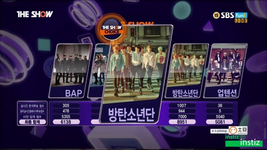 방탄소년단(BTS) ‘RUN’, ‘더 쇼’ 1위 등극 - 김명수 기자 - 톱스타뉴스