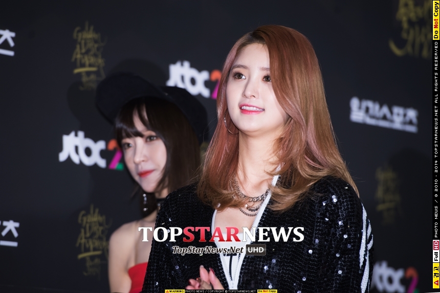 [UHD포토]이엑스아이디(EXID) 정화, ‘한파 잊게 만드는 미소’(골든디스크) - 김민정 기자 - 톱스타뉴스