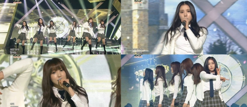 여자친구(GFRIEND), 첫 지상파 1위에 ‘존재감 각인’ - 박혜미 기자 - 톱스타뉴스