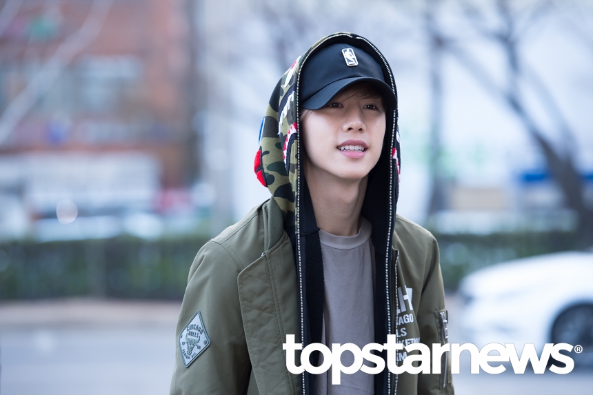 [UHD포토] 갓세븐(GOT7) 마크, ‘모자로 가려지지 않는 잘생김’ - 김혜진 기자 - 톱스타뉴스