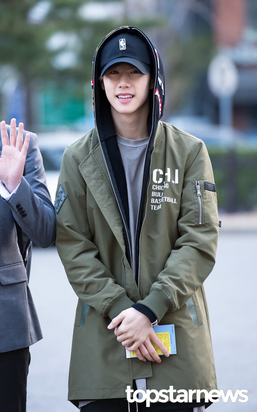 [UHD포토] 갓세븐(GOT7) 마크, ‘모자로 가려지지 않는 잘생김’ - 김혜진 기자 - 톱스타뉴스