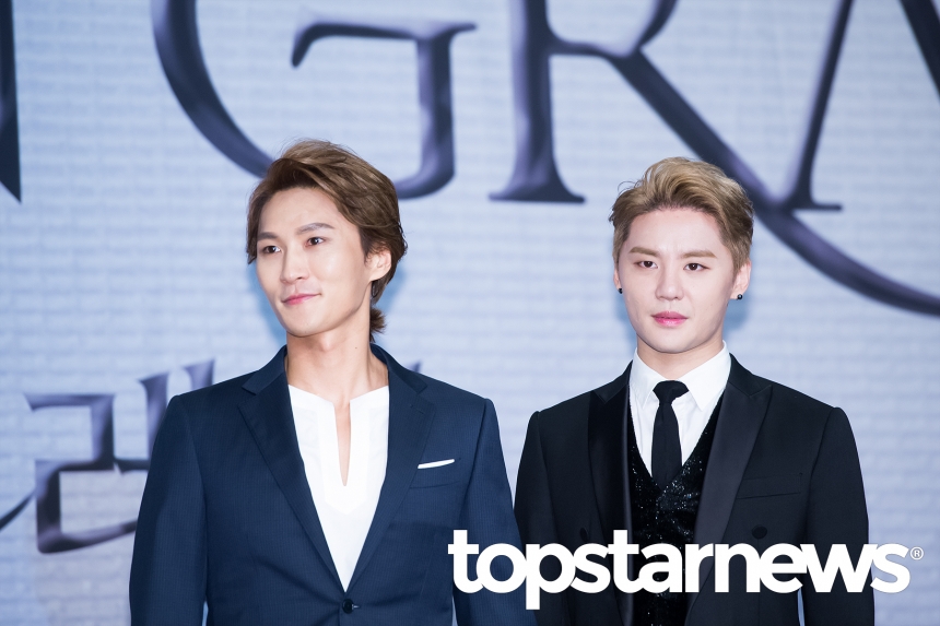 [UHD포토] 박은태-제이와이제이(JYJ) 김준수, ‘치명적인 두 남자’ - 김민정 기자 - 톱스타뉴스