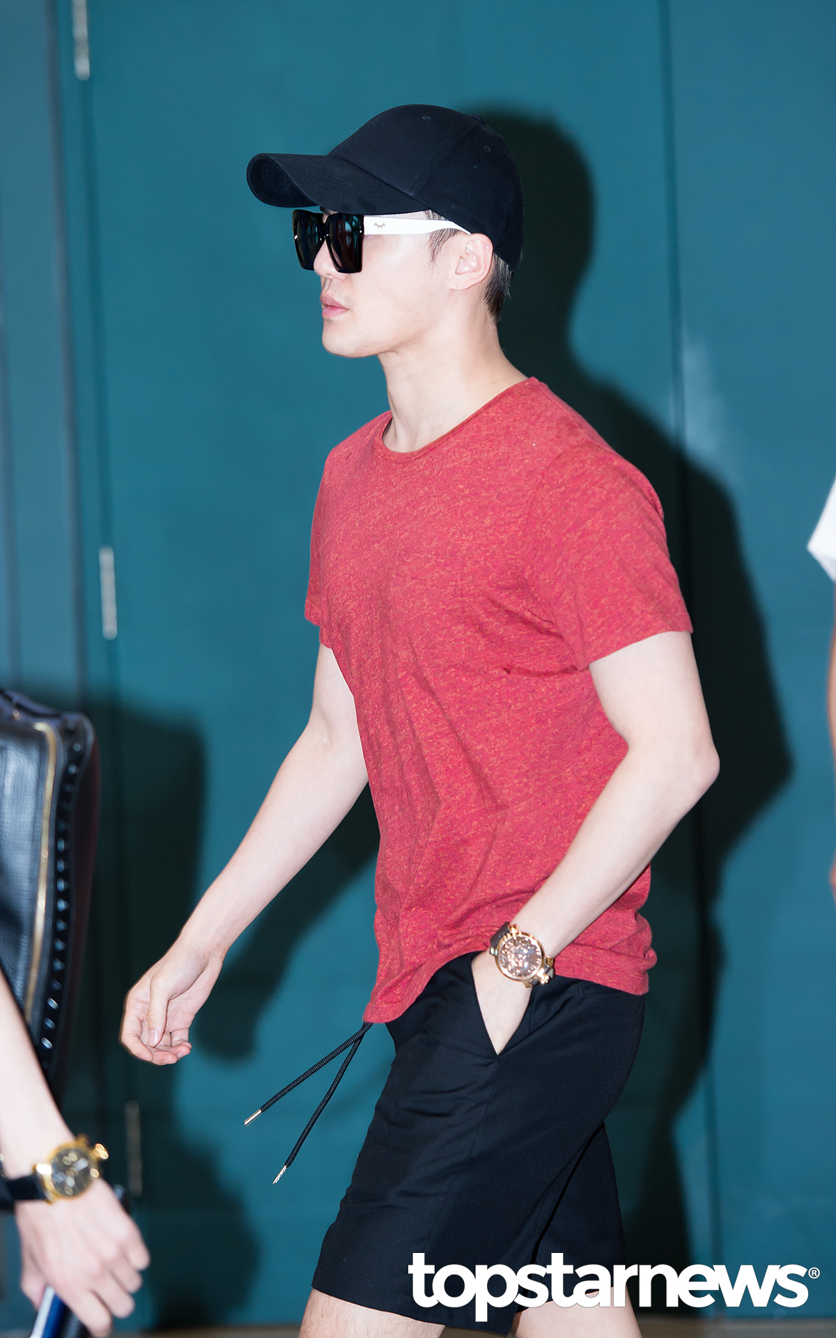 [HD포토] 제이와이제이(JYJ) 김준수, ‘정열의 빨간 티셔츠’ - 김민정 기자 - 톱스타뉴스