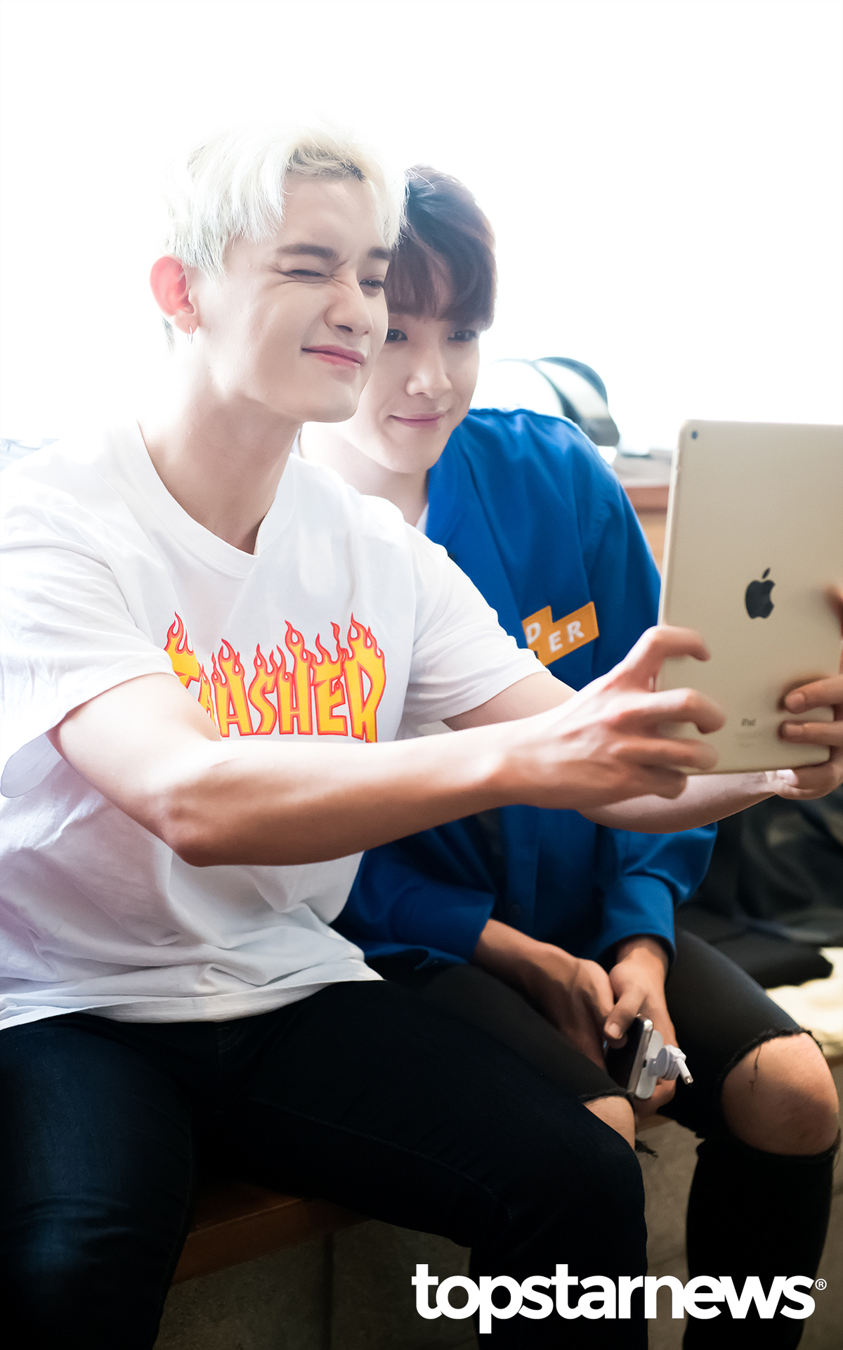 [UHD포토] 맵식스(MAP6) 제이준-민혁, ‘잘생김 잔뜩 묻었네~’ - 박혜미 기자 - 톱스타뉴스