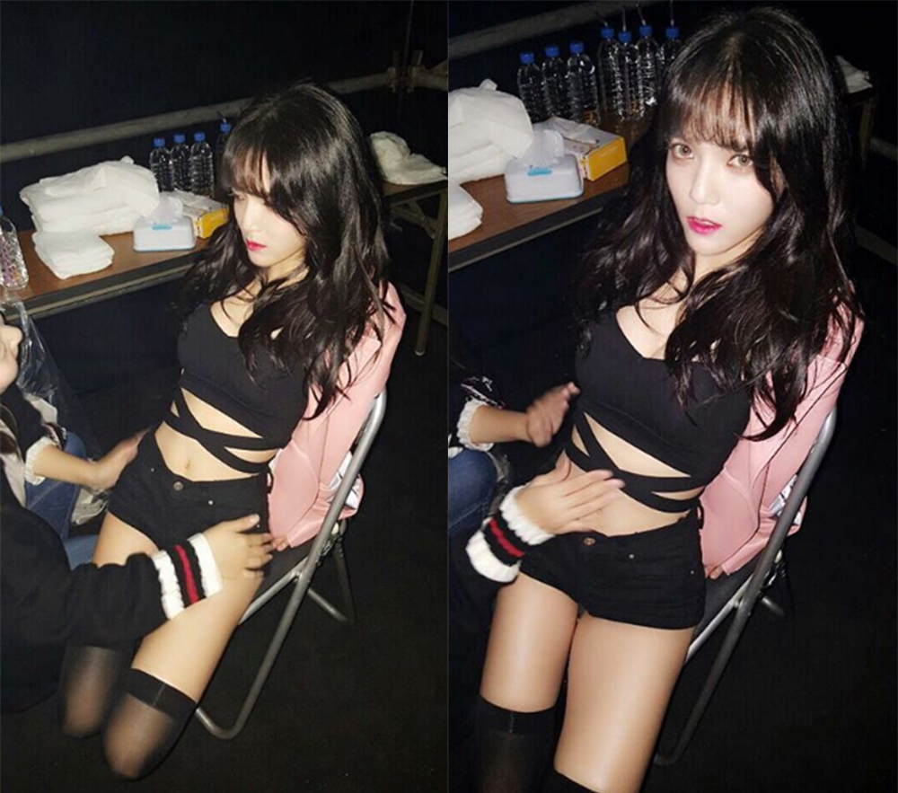 [스타SNS] 에이오에이(AOA) 지민, 섹시한 눈빛으로 남심 강탈 - 이정범 기자 - 톱스타뉴스