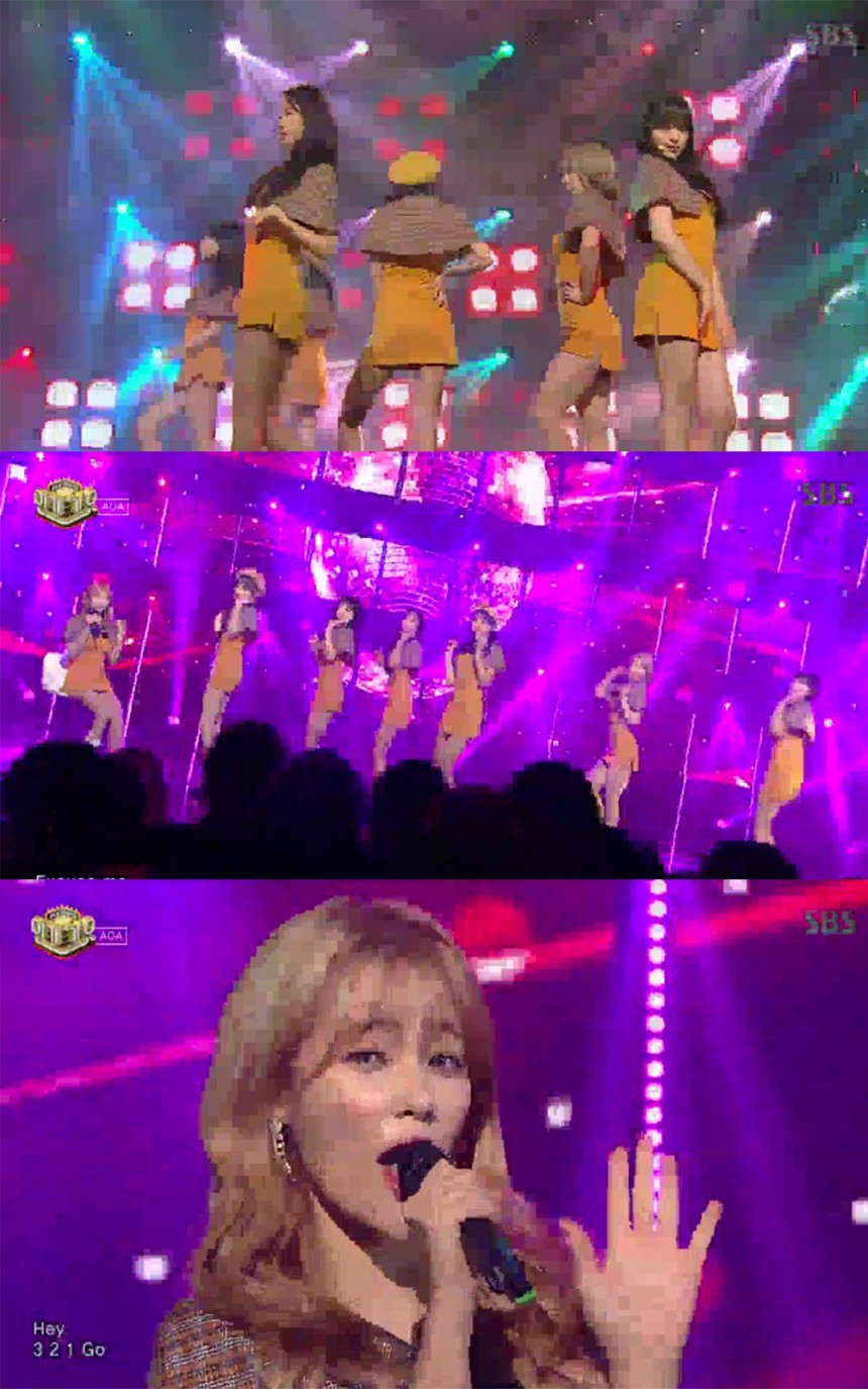 [예능리뷰] ‘인기가요’ 에이오에이(AOA), 독보적인 섹시미와 퍼포먼스로 ‘남심 강탈’ - 이정범 기자 - 톱스타뉴스