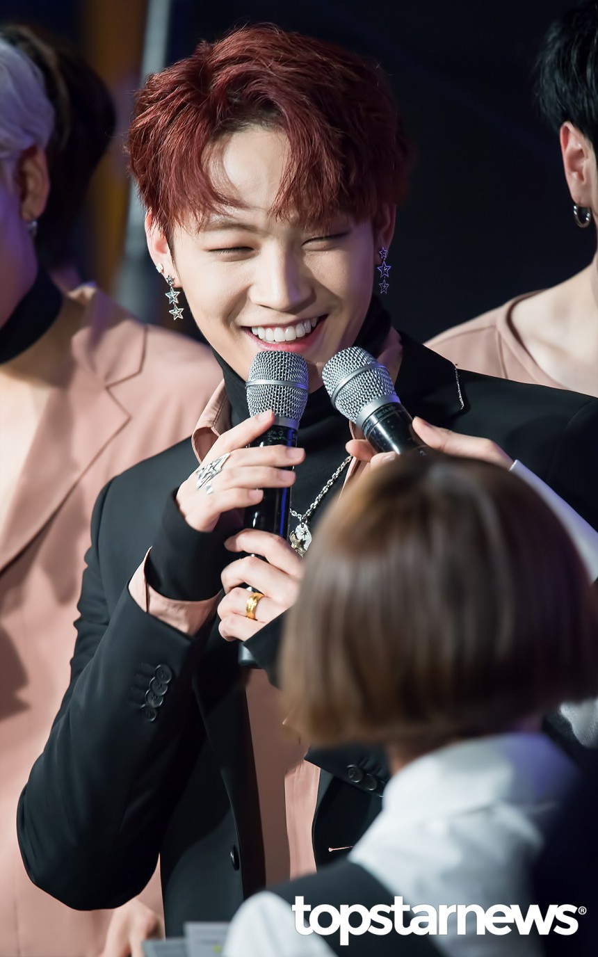 [HD포토] 갓세븐(GOT7) JB, ‘갓재범 심쿵미소’ - 최시율 기자 - 톱스타뉴스