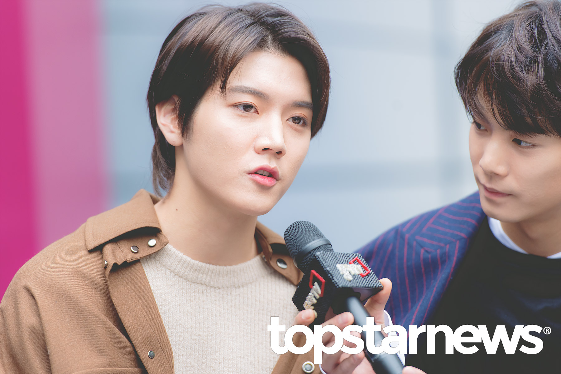 [UHD포토] 뉴이스트W(NU'EST W) 렌, ‘인터뷰도 잘해요’ - 최규석 기자 - 톱스타뉴스