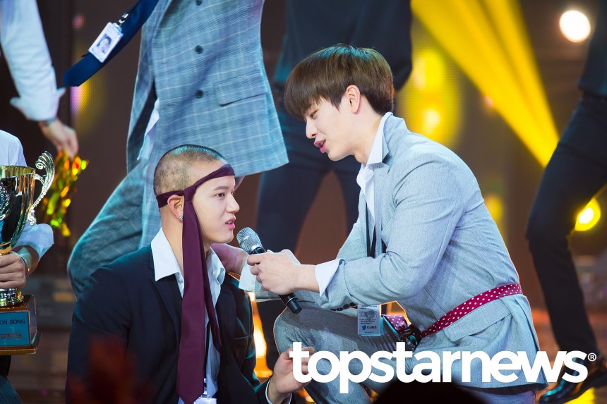 [UHD포토] 비투비(BTOB) 프니엘-성재, ‘우쭈쭈!’ - 최시율 기자 - 톱스타뉴스